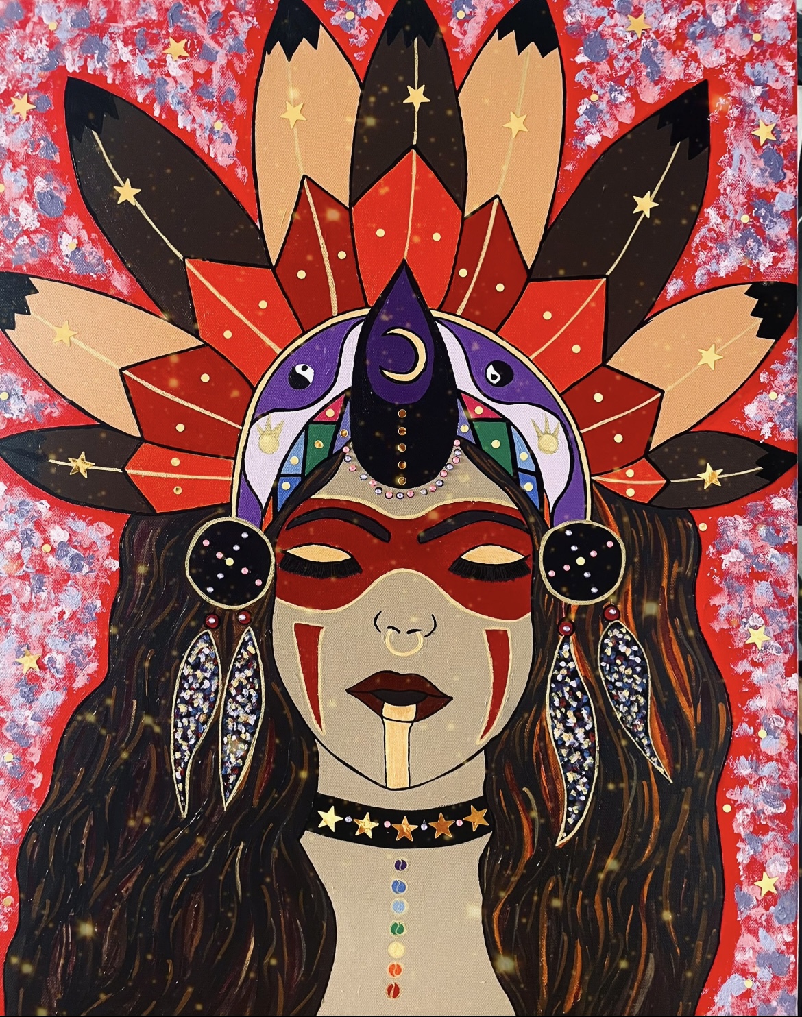 Tableaux artistiques et spirituels - Wakand'Art Intuitif